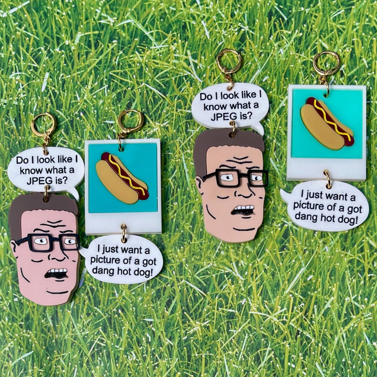 Got Dang Hot Dog Hank - PAIR – Honey Hearted